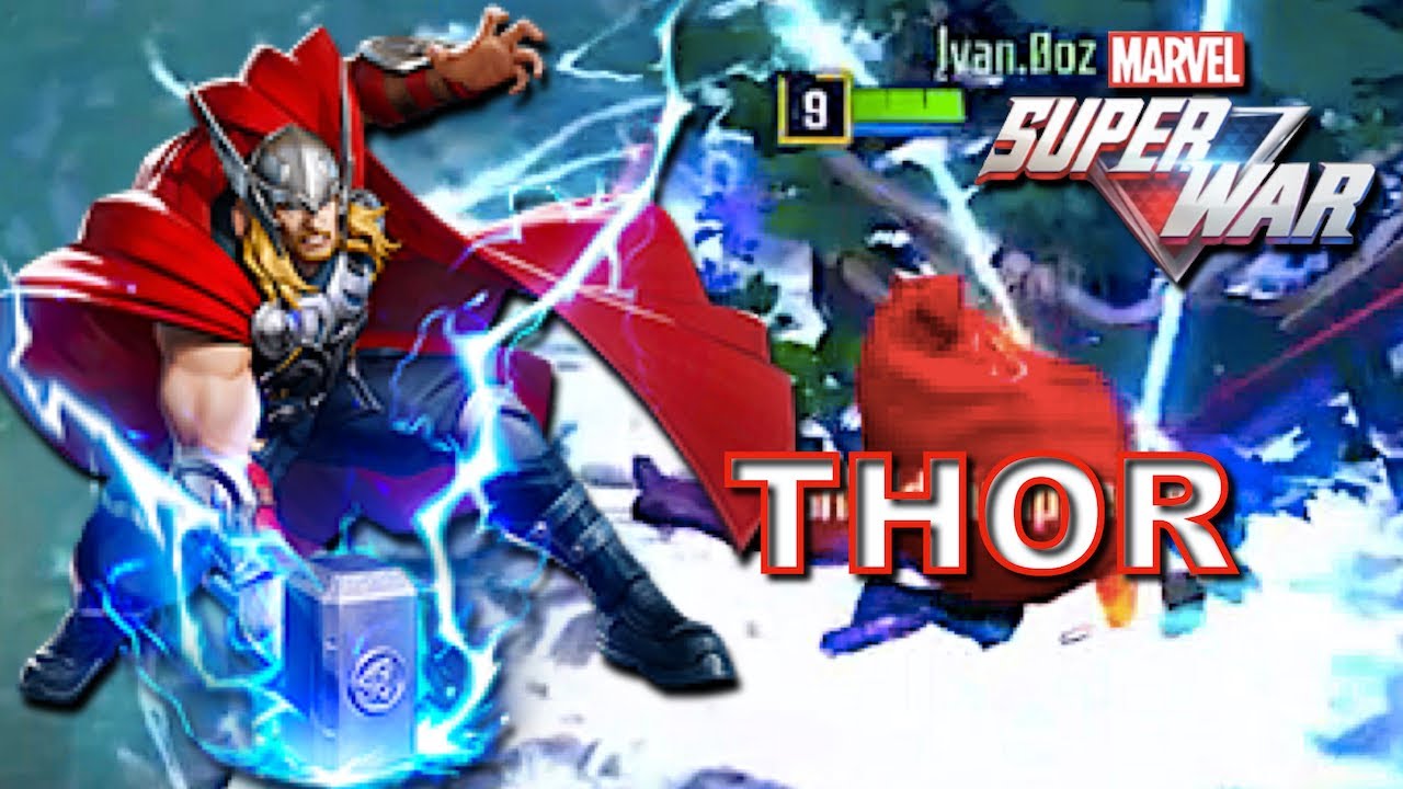 MARVEL Super Wars - Thor (Fighter) The God Of Thunder Gameplay - YouTube