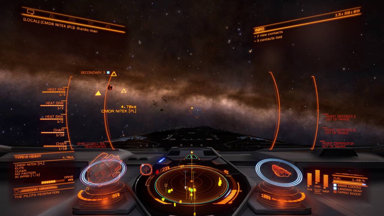 Elite Dangerous Cutter vs Type 9 - YouTube