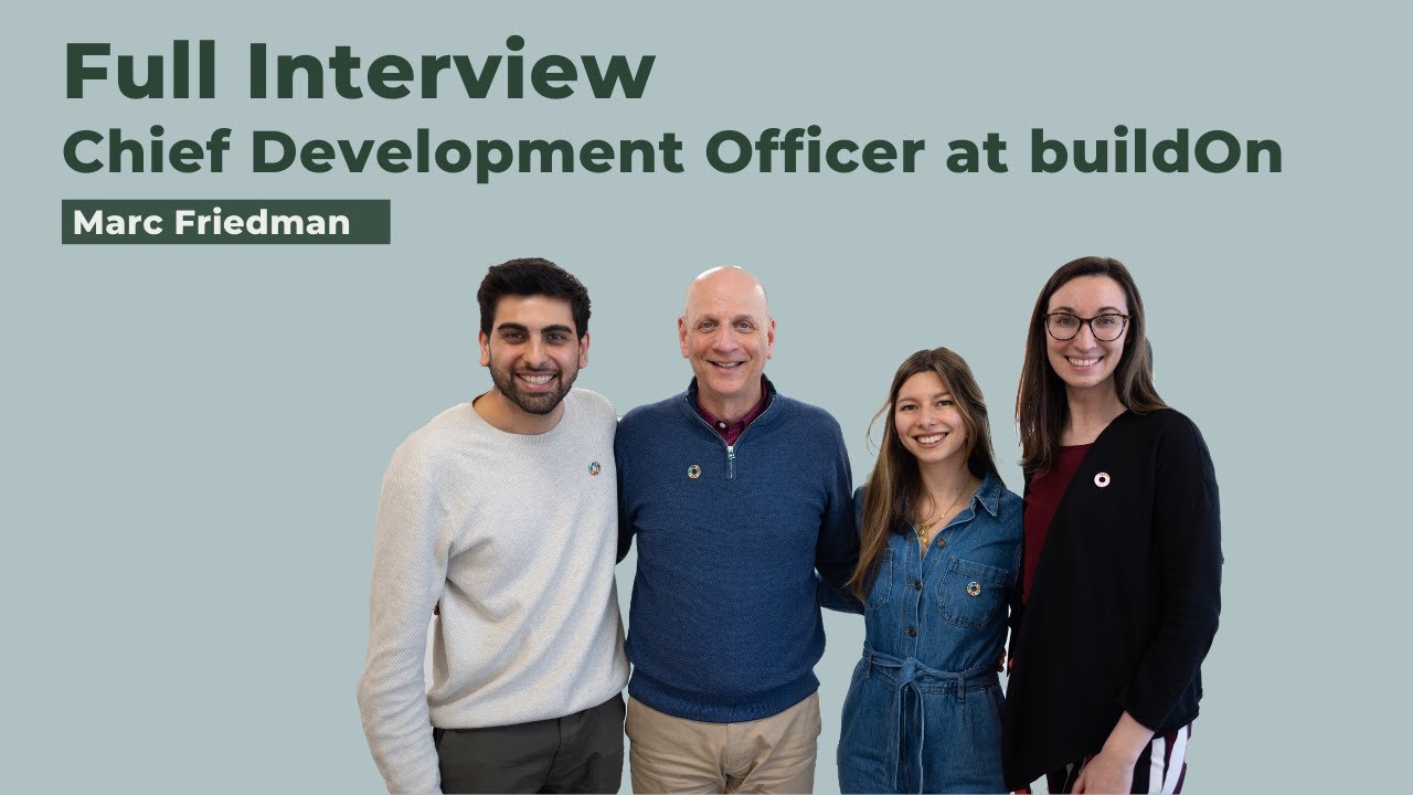 One-on-One with: Marc Friedman, Chief Development Officer at buildOn ...