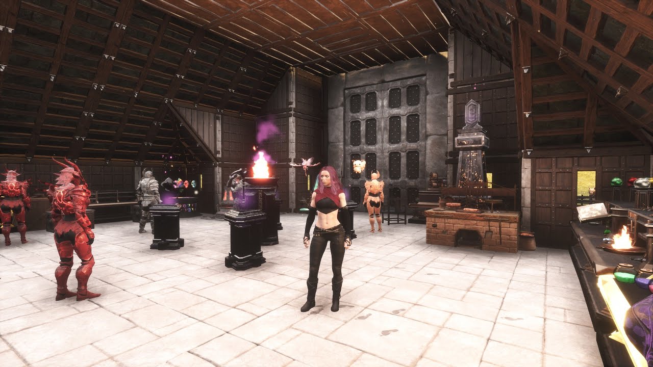 Conan exiles age of hero's, VAM designs crafting introduction - YouTube