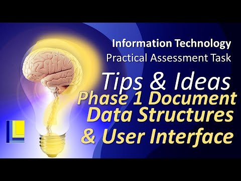 IT PAT Tips and Hints | Phase 1 | Data Structures and User Interface ...