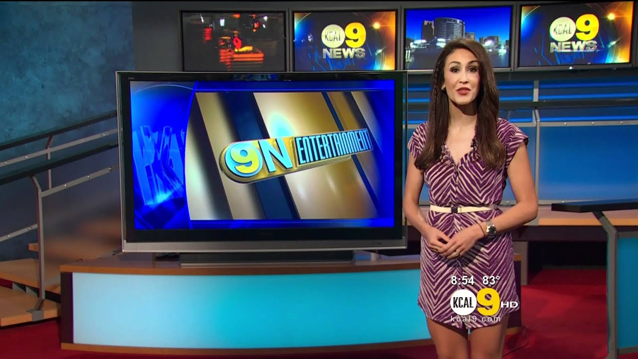 Suzanne Marques 2011/09/06 5PM CBS2, 8PM KCAL9 HD; Purple dress, leggy ...