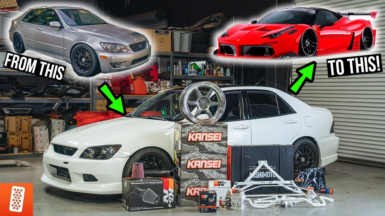 Building a $7,000 Lexus IS300 & then TRADING it FOR a Ferrari ...