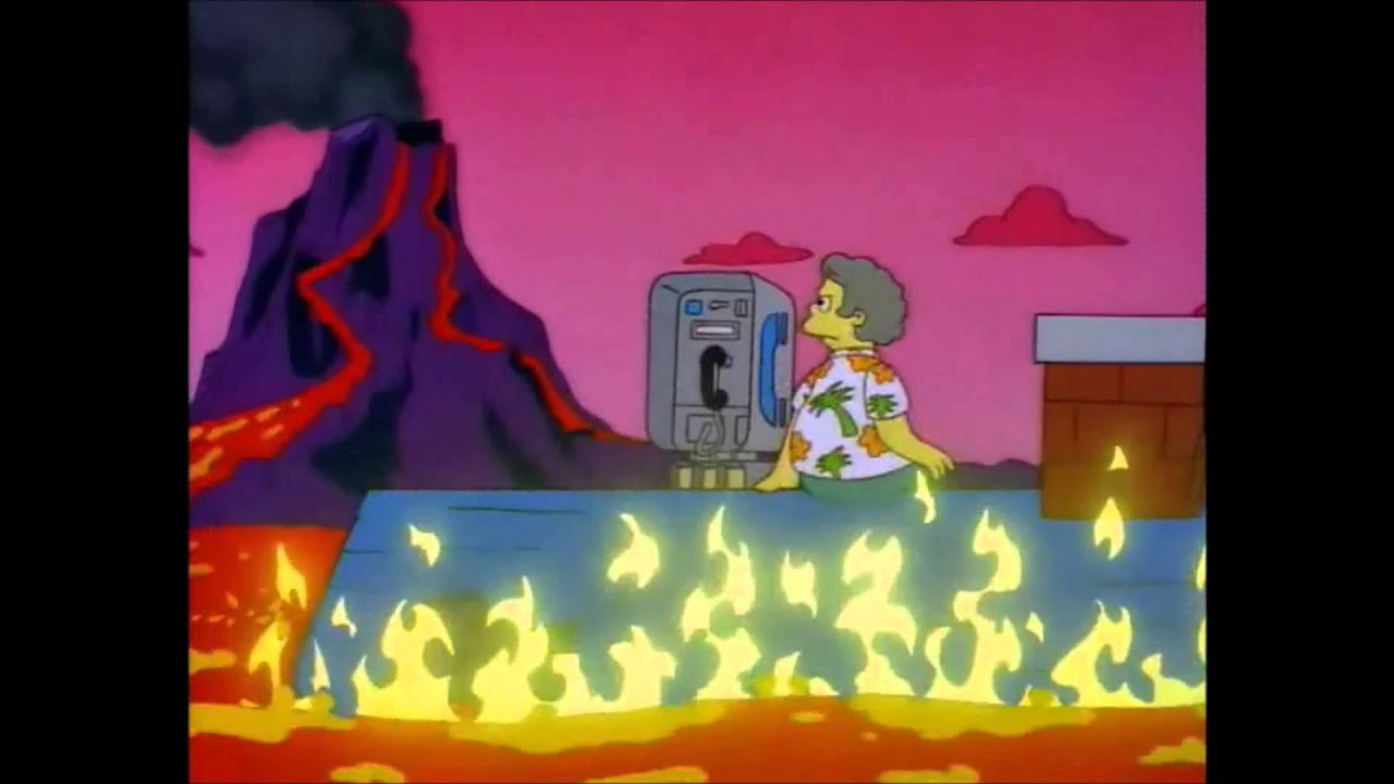 The Simpsons - Phone Call - YouTube