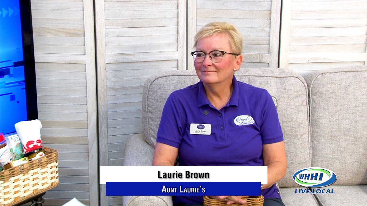 TALK OF THE TOWN | Laurie Brown: Gifts with a Mission | Aunt Laurie's ...