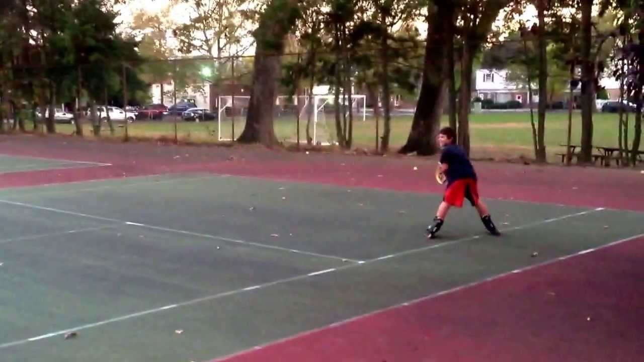 Rollerblade Tennis Challenge - YouTube