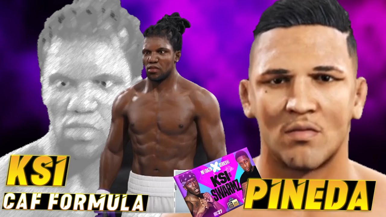 KSI vs Pineda UFC 4 CAF Formula - YouTube