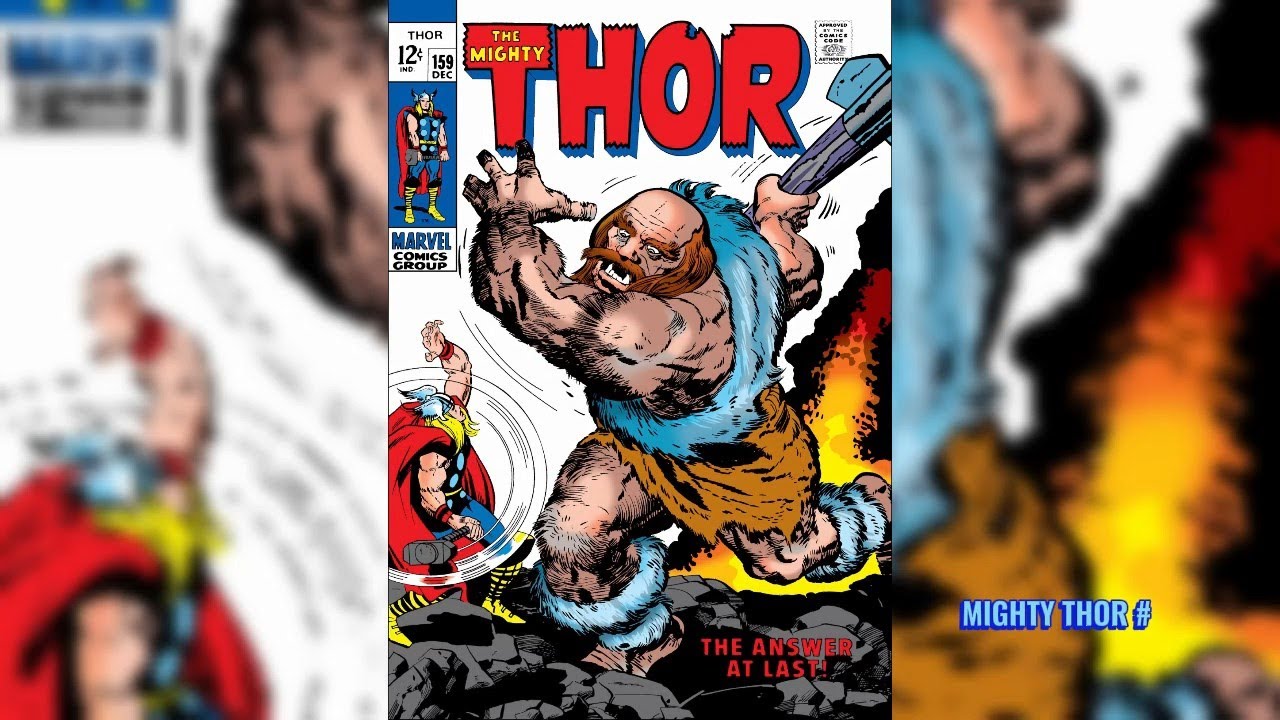 Marvel Comics History: Mighty Thor #159 (December 1968) #marvelcomics ...