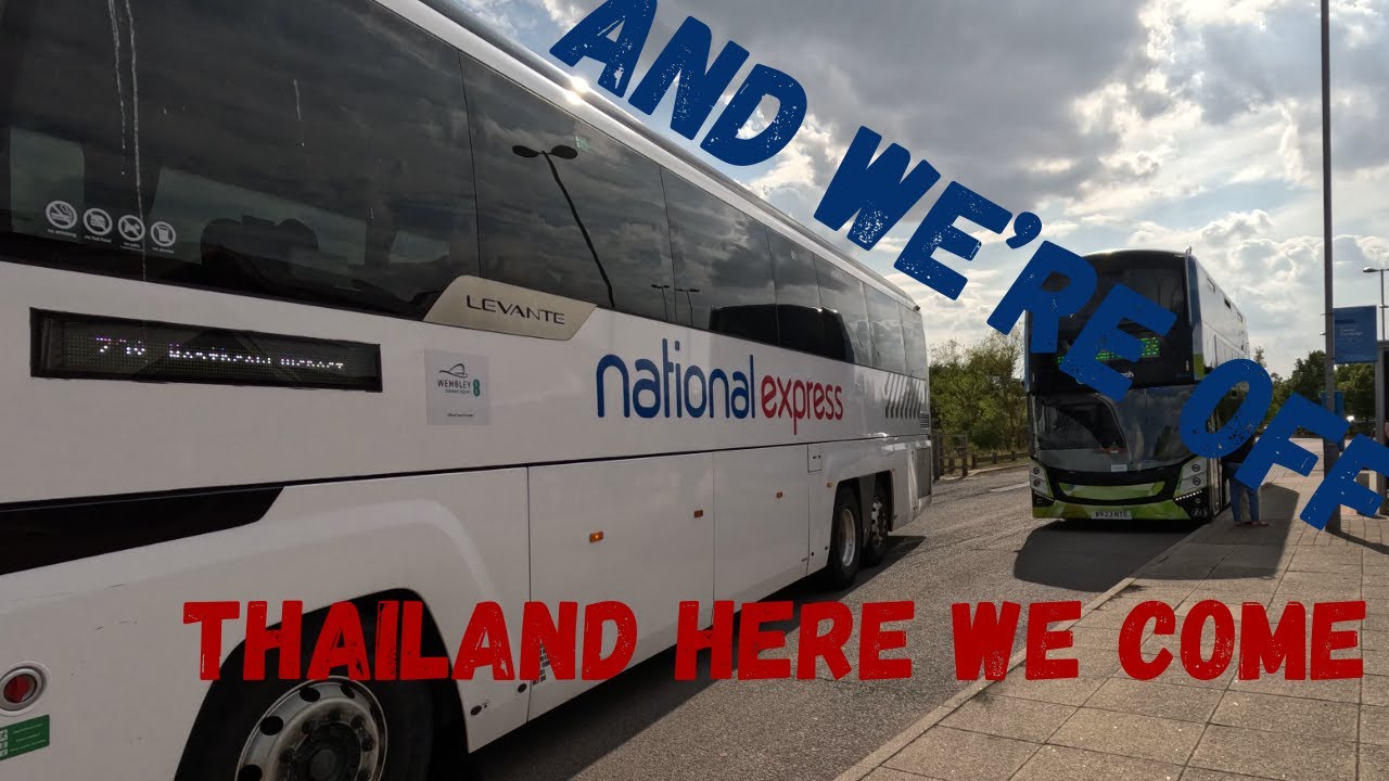 National Express Cambridge To Heathrow Via Stansted And We're Off To ...