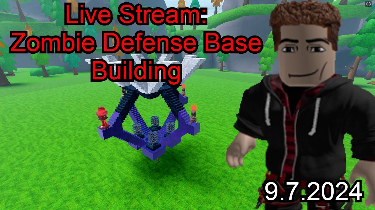 Building Bases and grinding Gold and XP in Zombie Defense! !GOG - YouTube