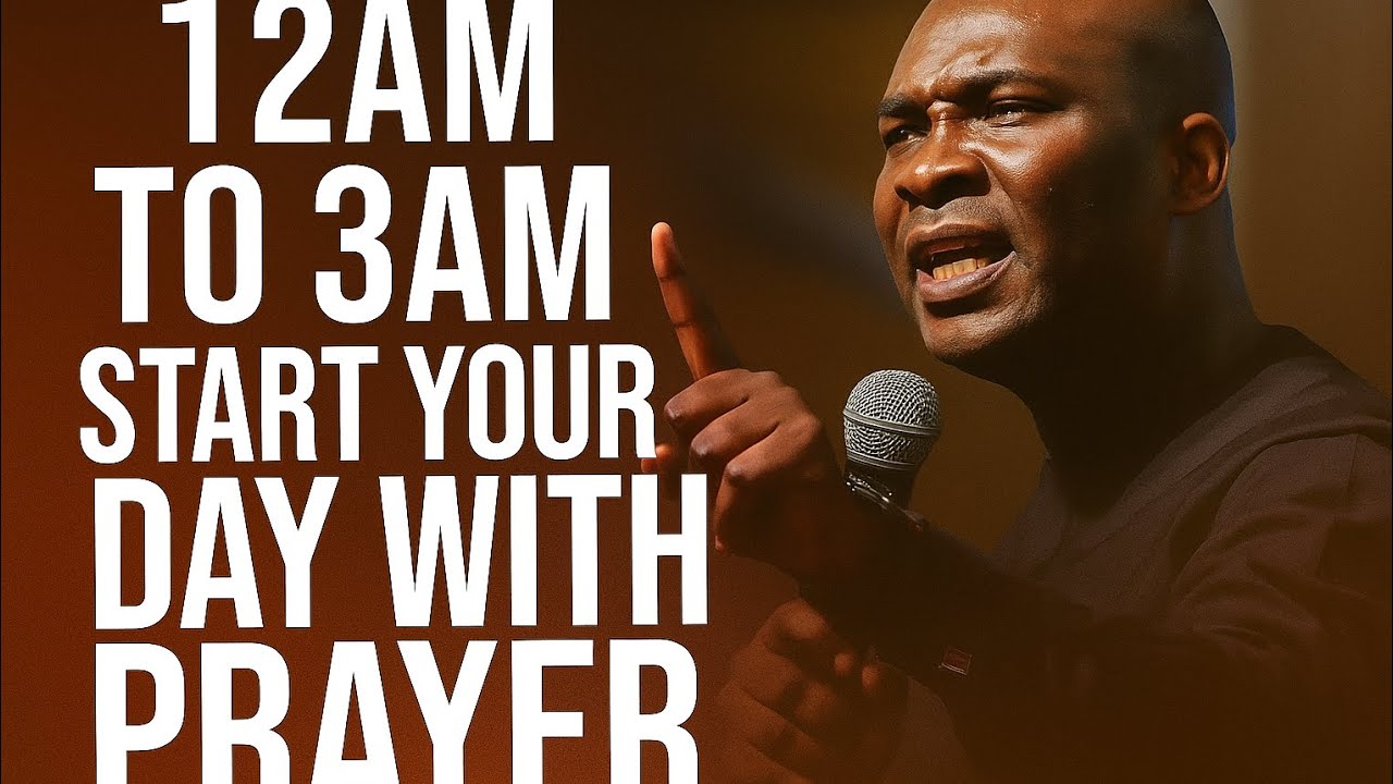 12AM TO 3AM START YOUR DAY WITH PRAYER //MIDNIGHTPRAYER// WITH APOSTLE ...