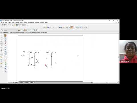 CAED. PROBLEM ON PENTAGON - YouTube