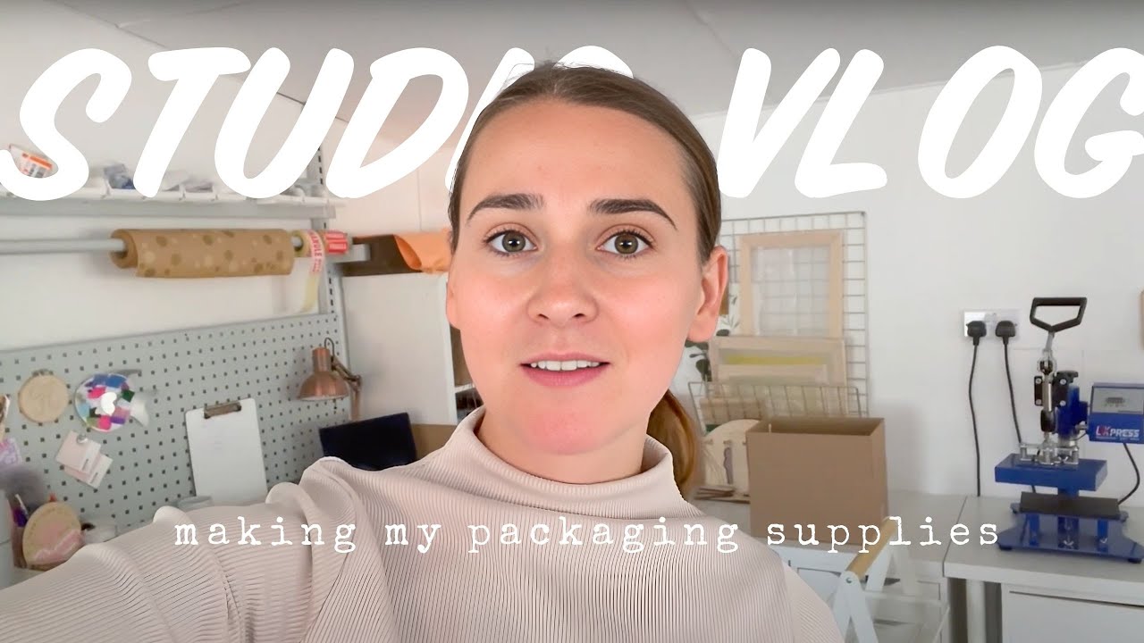 Studio Vlog 40 - Printing Parcel Stickers with a Thermal Printer ...