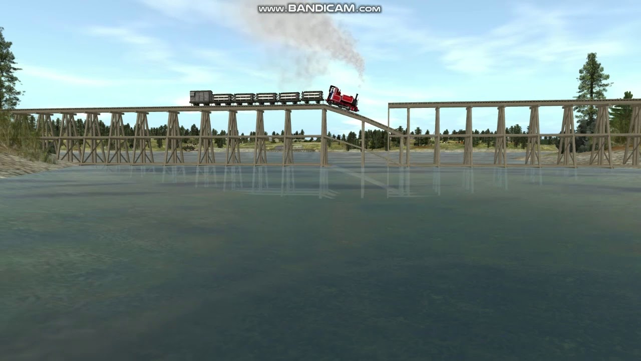 Trainz Remake Clip - The Old Bridge - YouTube