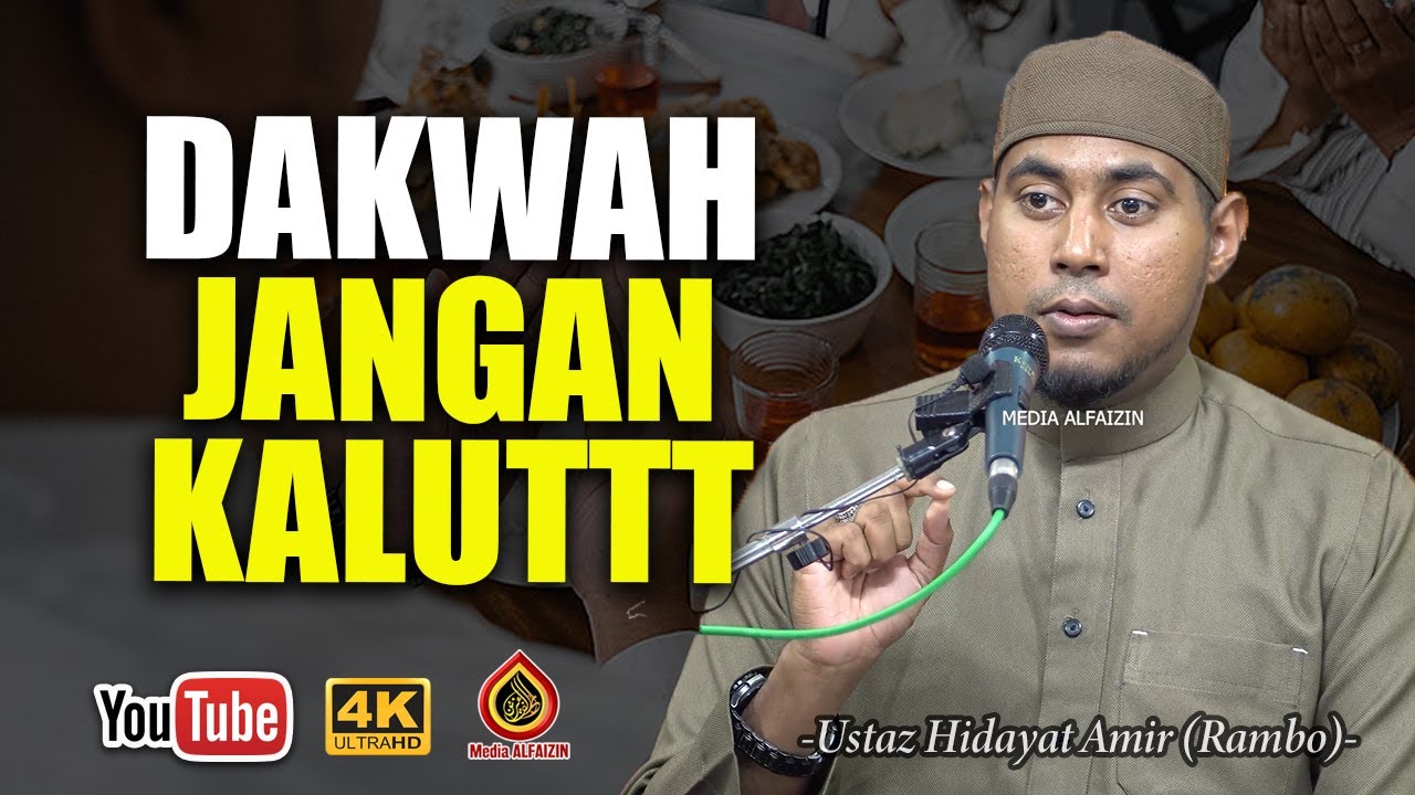 Jangan Paksa Mualaf Terus Puasa - Ustaz Hidayat Amir Rambo - YouTube