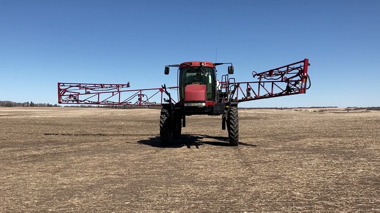 2004 Case SPX4260 Sprayer - YouTube