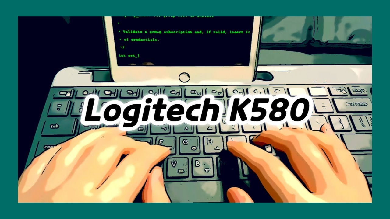 ASMRㅣLogitech K580 Keyboard ASMRㅣScissor-SwitchㅣChicletㅣCozy Sounds for ...