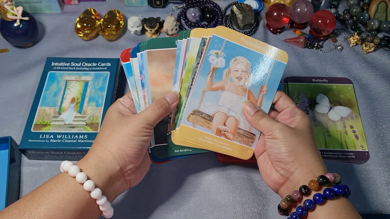 [Unbox] รีวิวไพ่ออราเคิล ชุด intuitive soul oracle cards | Lisa ...