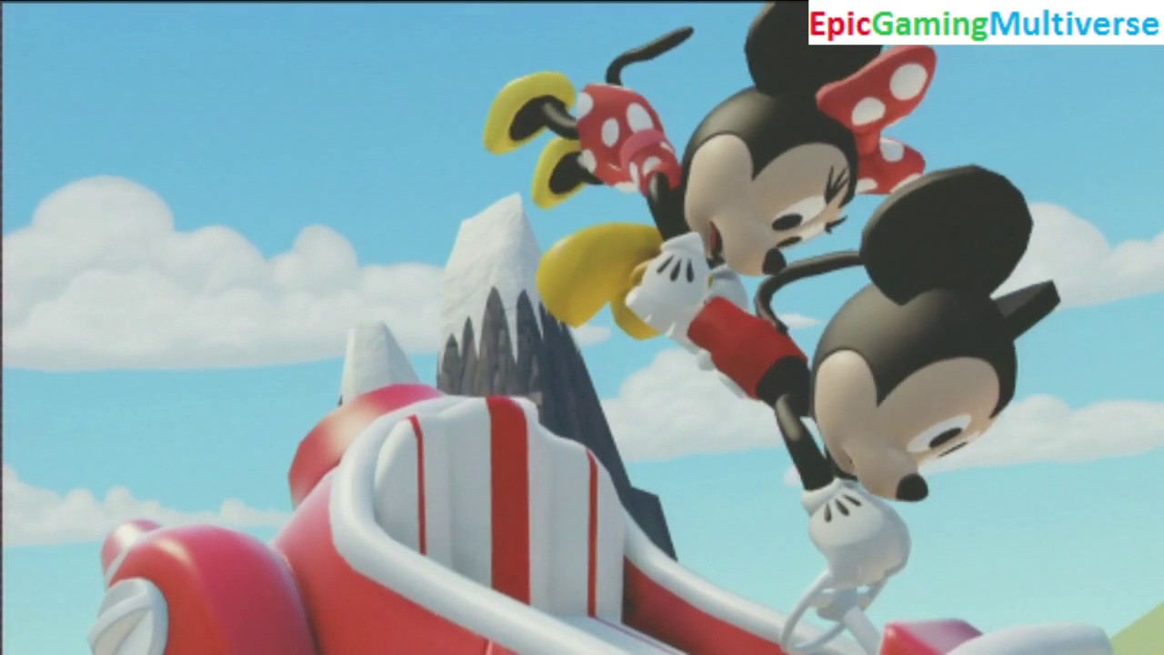 Disney Infinity 3.0 Gameplay - Racing As Mickey Mouse - YouTube