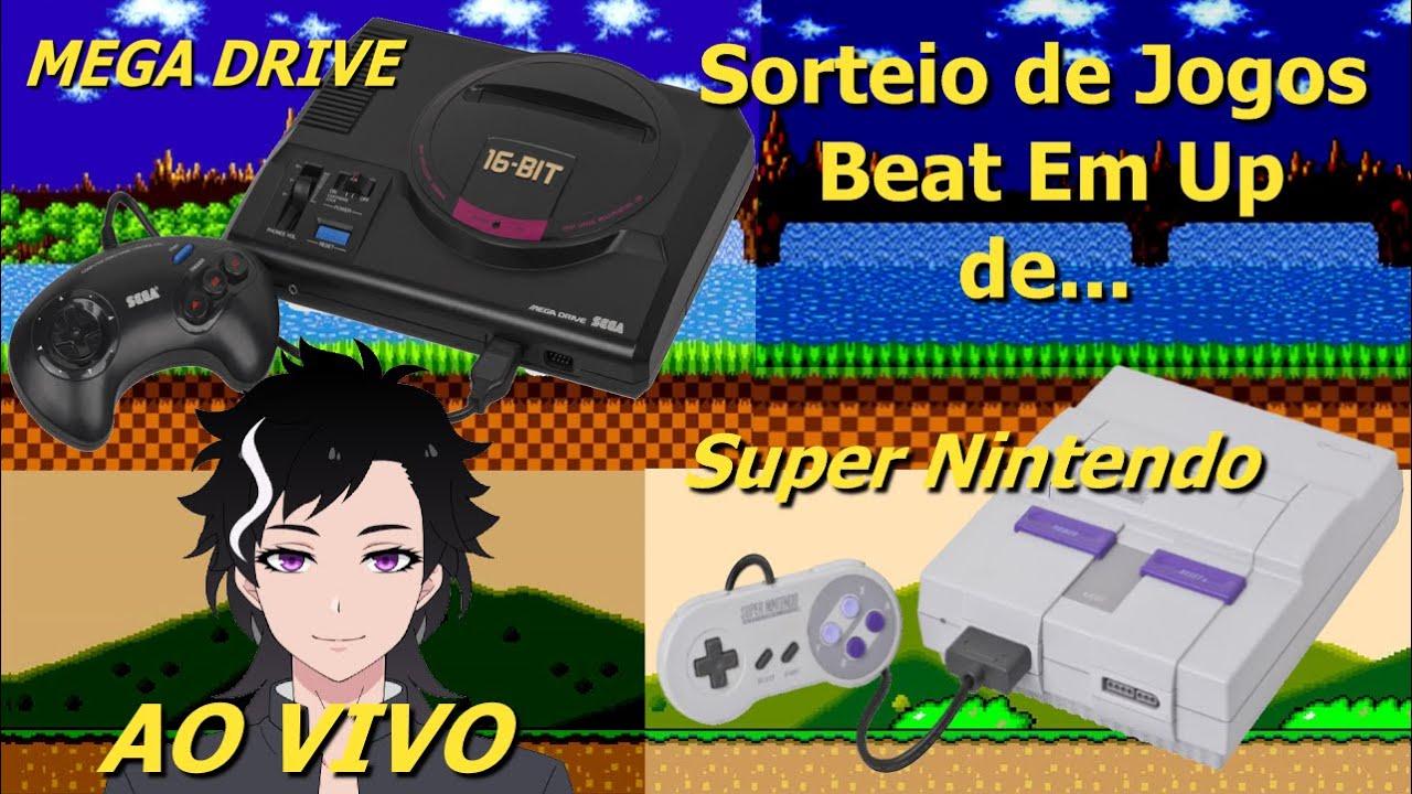 Mega Drive Vs SNES em... Jogando e noobando em alguns Beat Em Ups de 16 ...