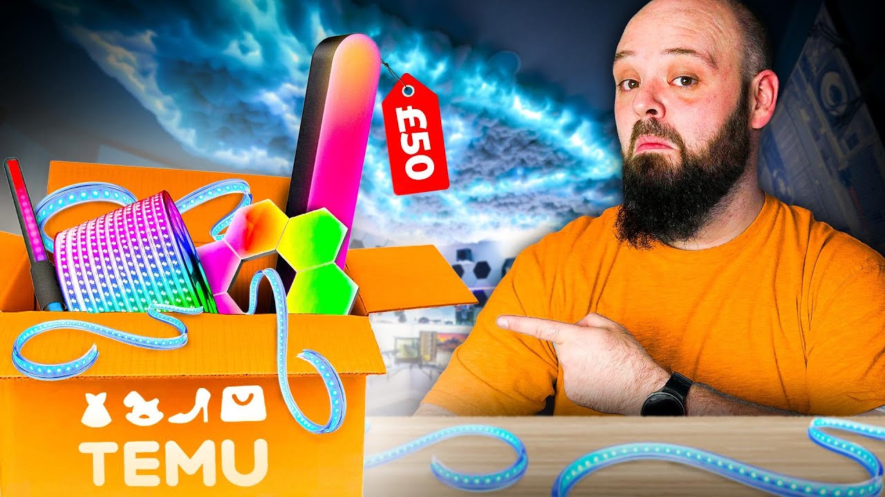 I Bought £50 of RGB Lights From Temu… Are They Actually Good? - YouTube