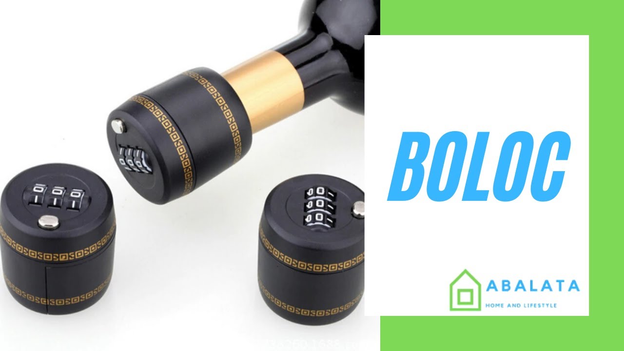 BOLOC, Combination Bottle Lock - YouTube