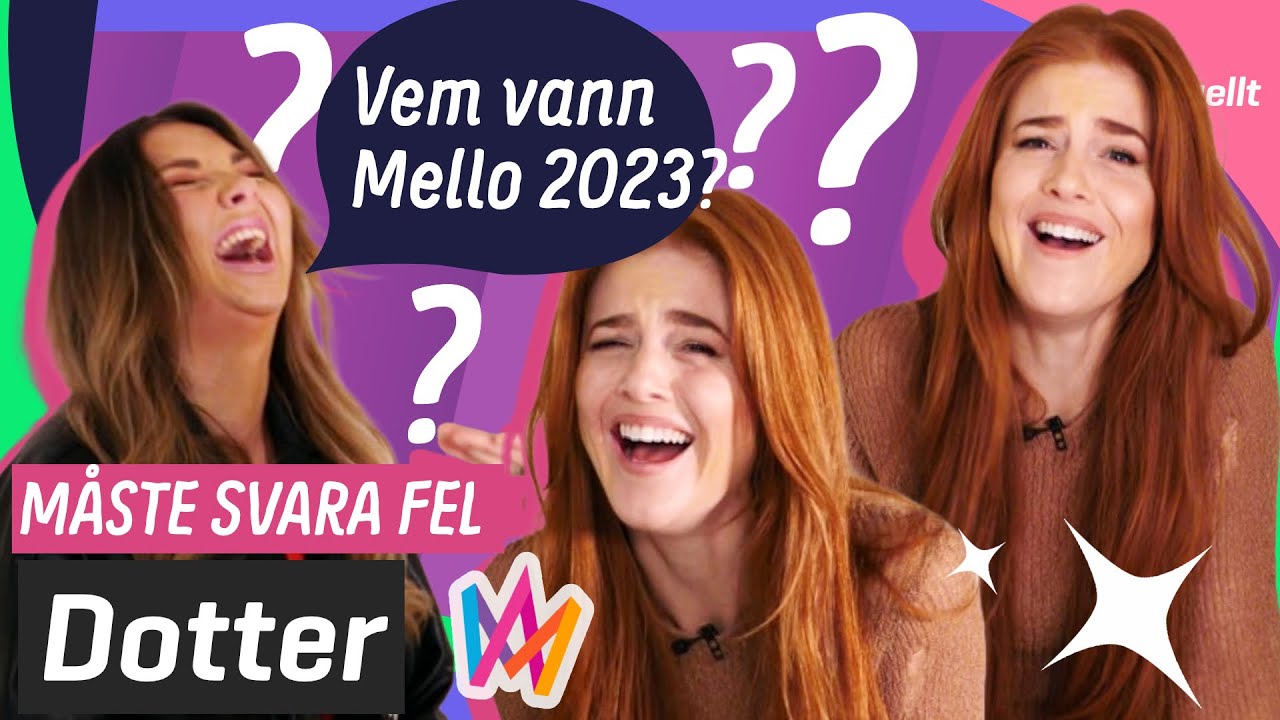 CHALLENGE: Dotter måste svara FEL! - YouTube