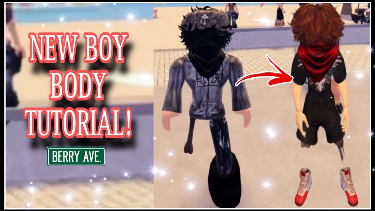 HIGHLY REQUEST BOY TALL BODY TUTORIAL FOR BERRY AVE ROBLOX - YouTube