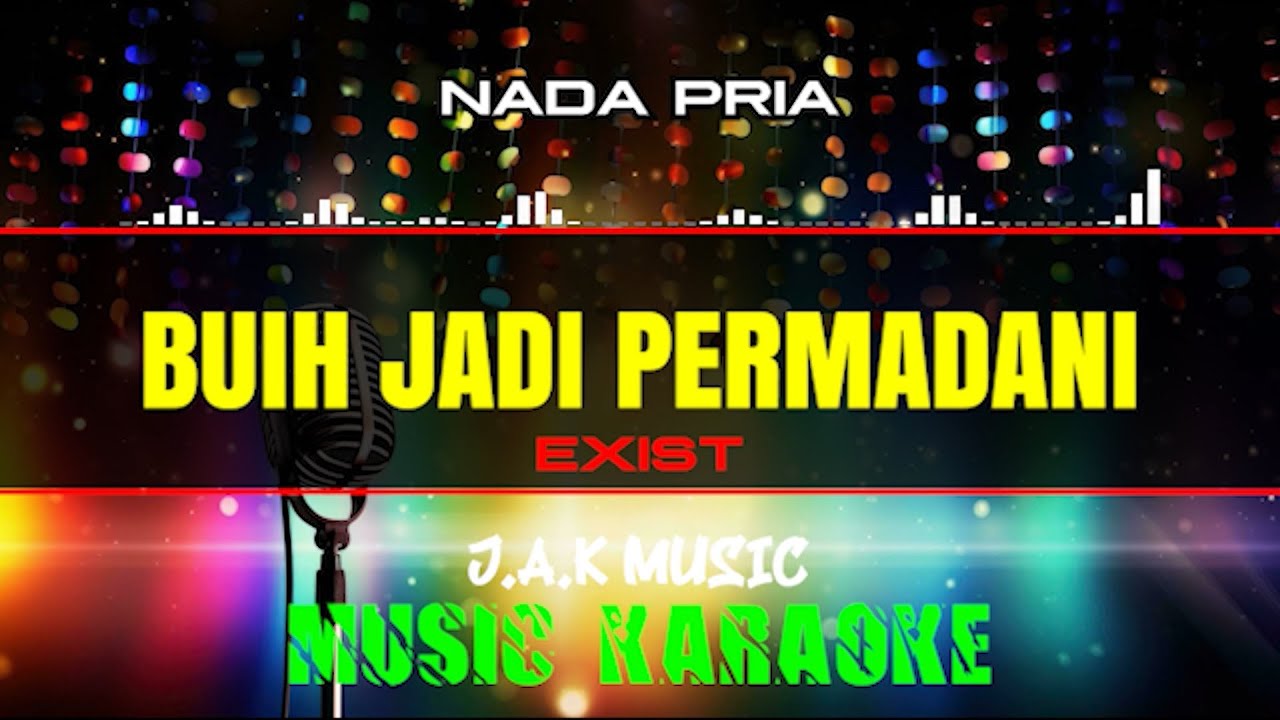 BUIH JADI PERMADANI (Axist) - INDAH YASTAMI - LIRIK KARAOKE - NADA ...