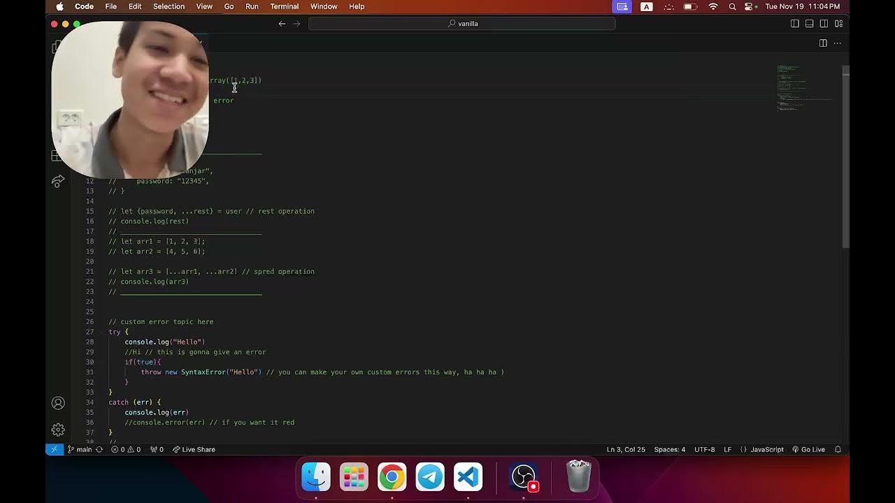 Day 43 Coding Everyday Until I get a Job - YouTube