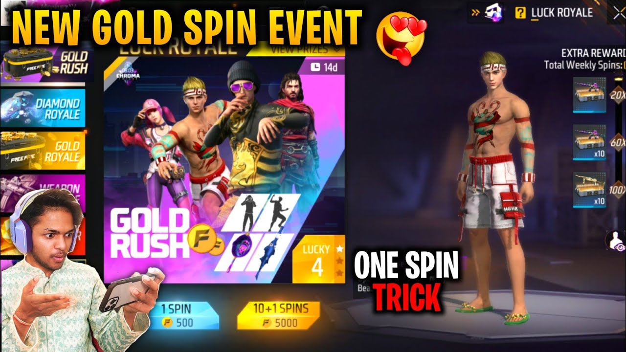 Gold Rush Event Complete Kaise Kare | Free Fire New Event Today | How ...