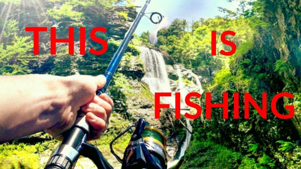 Trout Fishing the WILDERNESS : Remote Rivers with HUGE Waterfalls ...