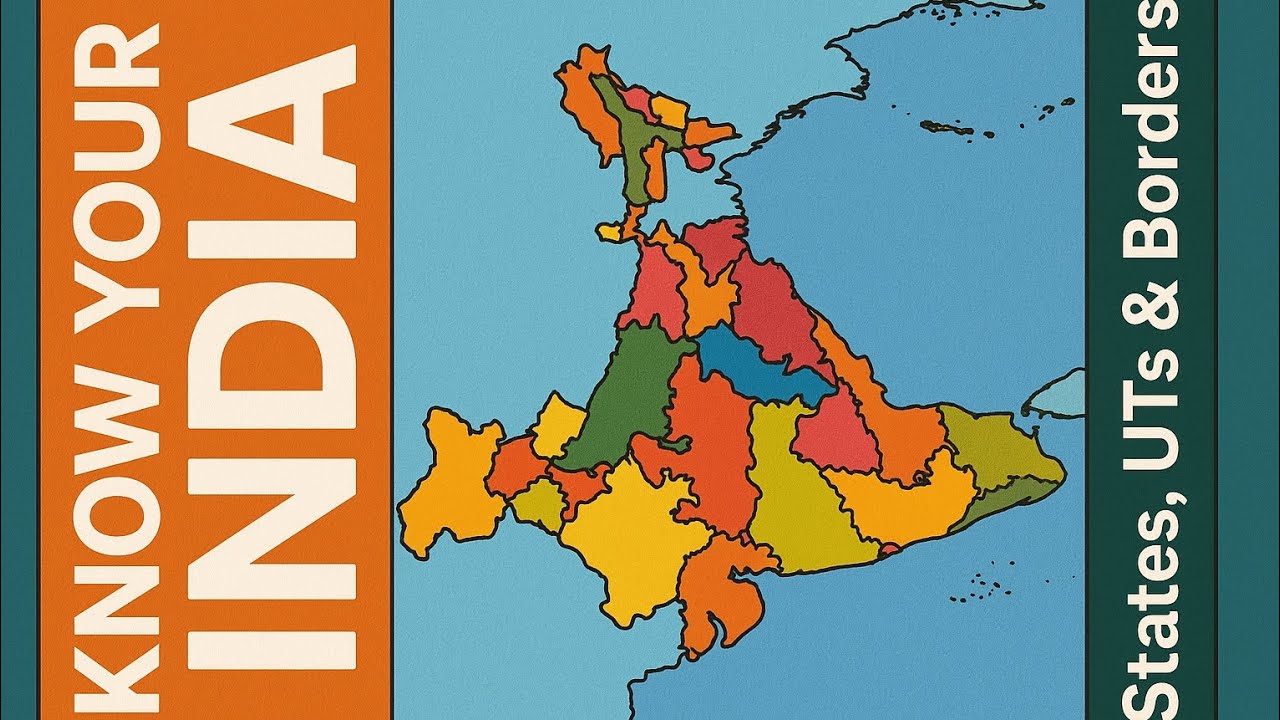 "India Map for Students | States and Union Territories Borders ...