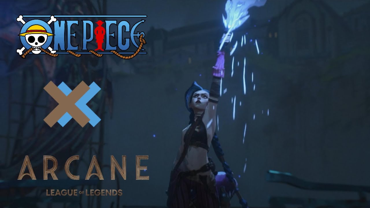 I just put one piece soundtrack in "vi meet jinx" moment (and it's ...