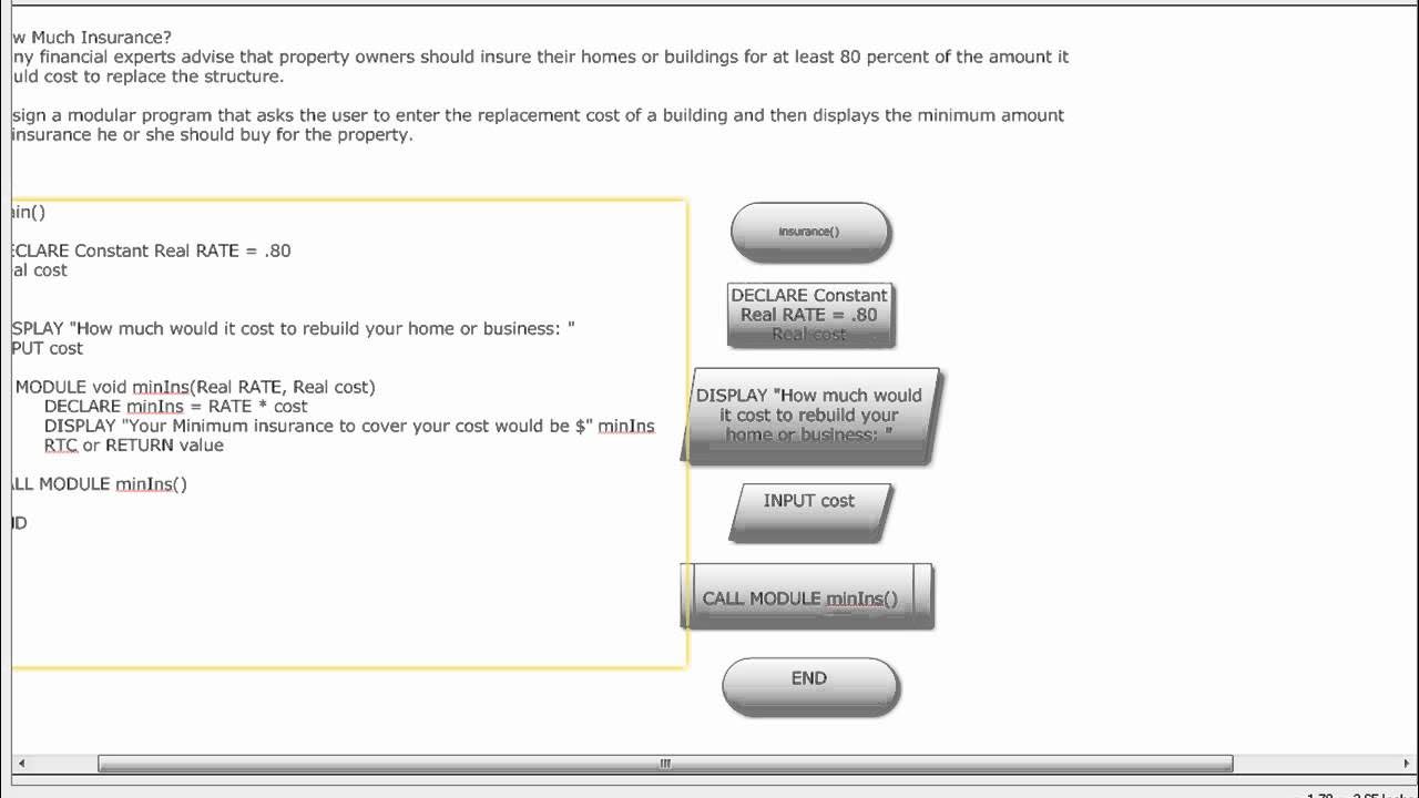 Intro to Programming and Logic: How to flowchart a program after you pseudocode - YouTube
