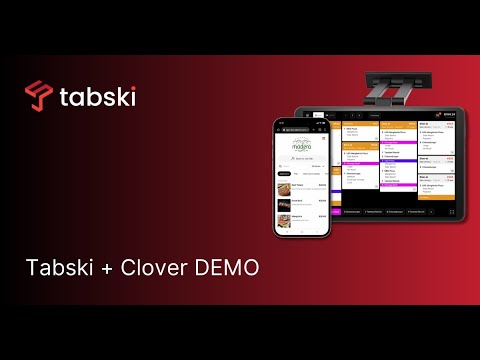 Tabski Product Demo for Clover POS Users