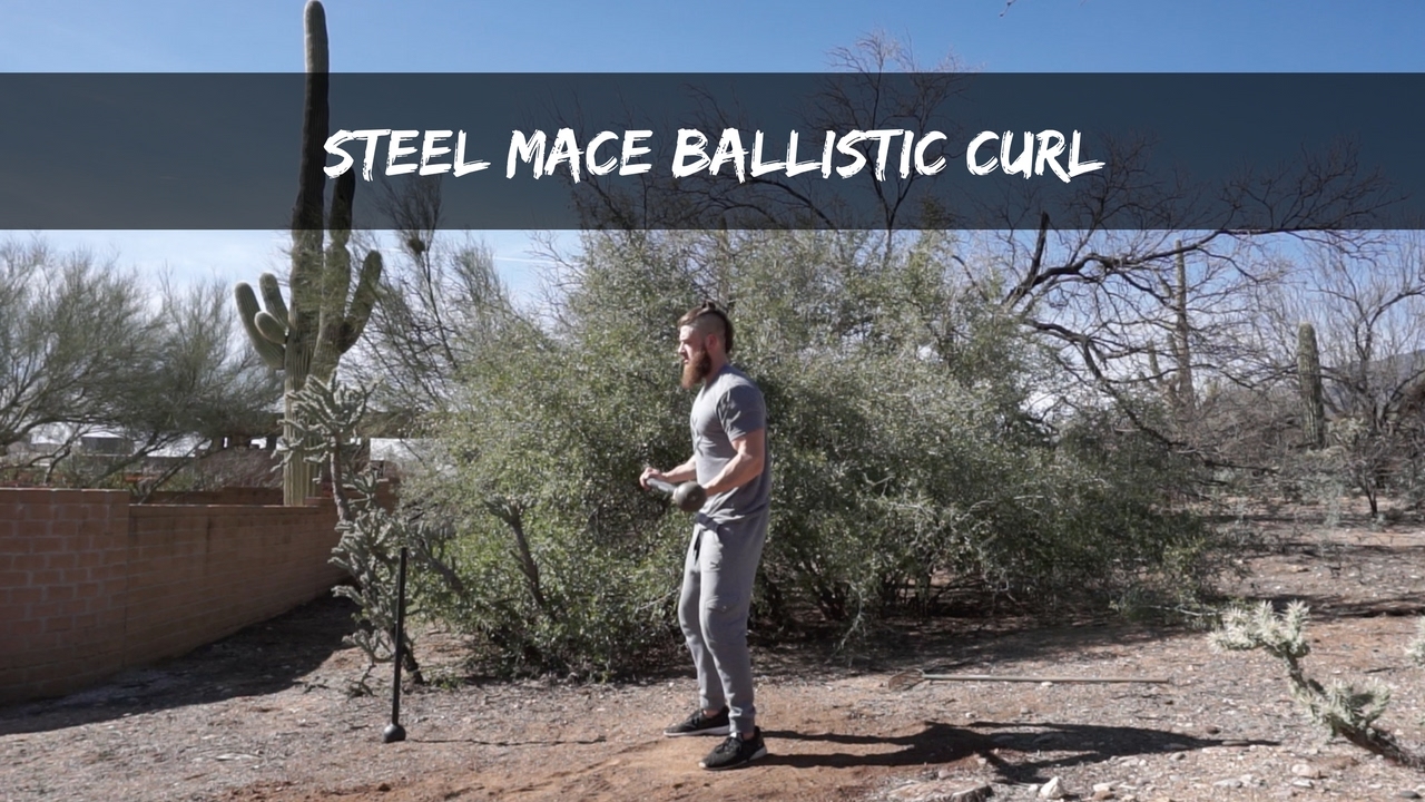 Steel Mace Ballistic Curl - YouTube