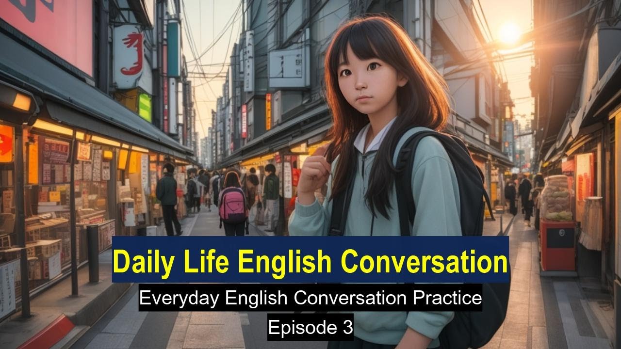 Everyday English Conversation Practice | Daily life English ...