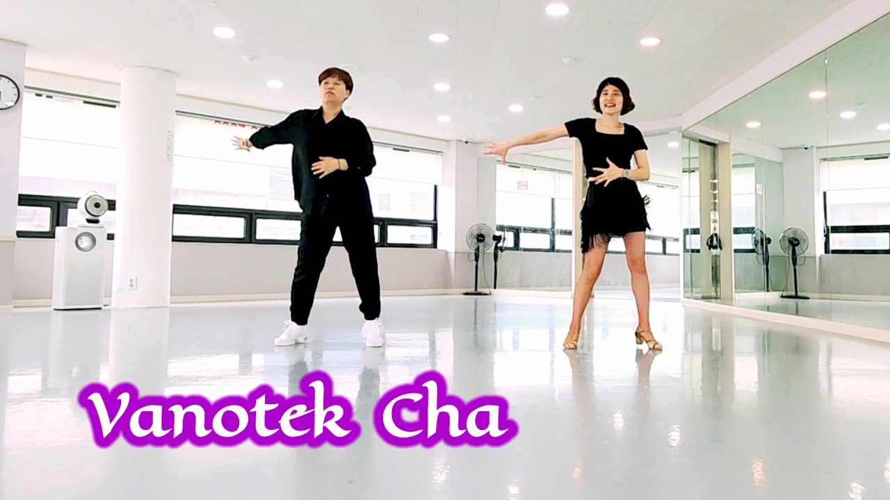 Vanotek Cha Line Dance / 최혜순 강혜주 /Intermediate Cha Cha / Demo - YouTube