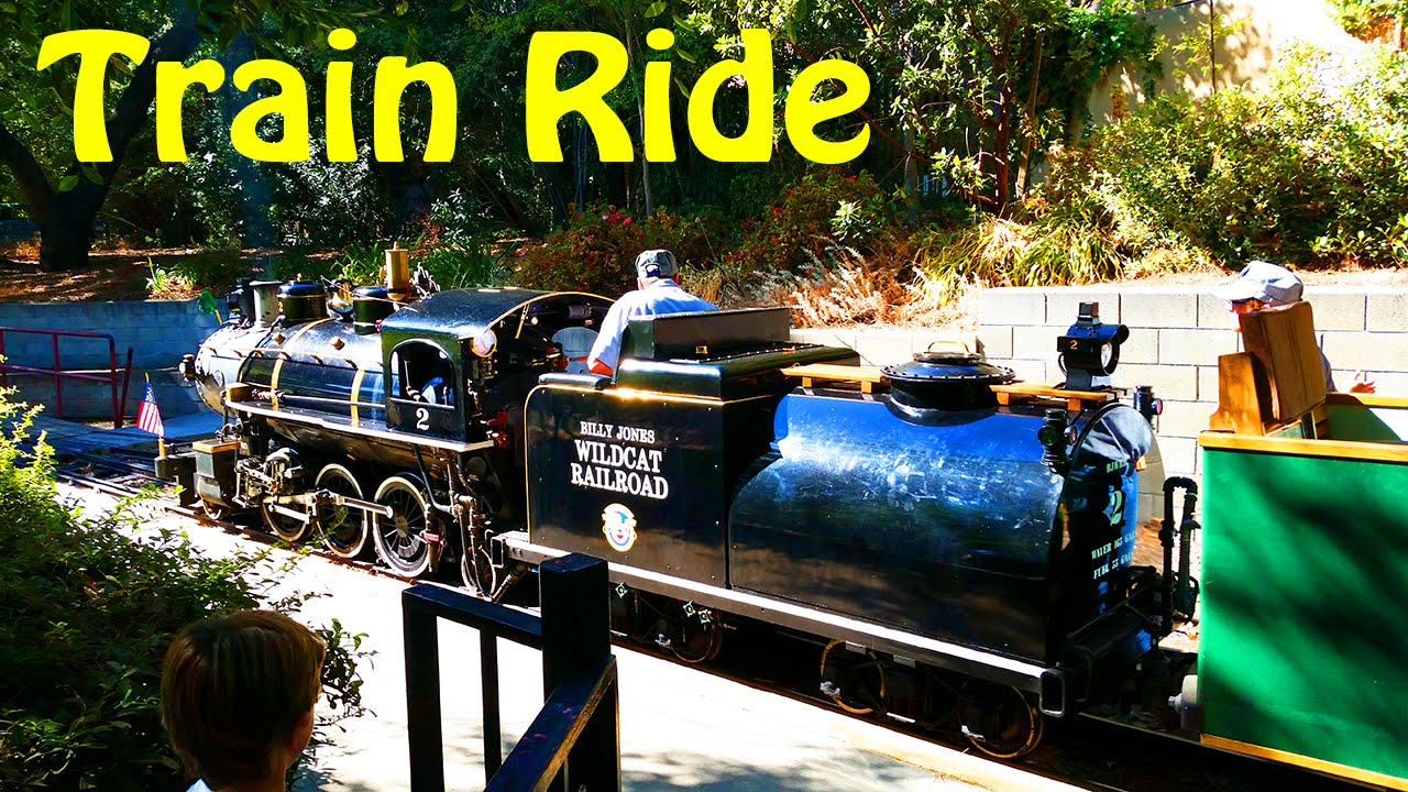 Billy Jones Wildcat Railroad Engine #2 Train Reverses Goes Backwards ...