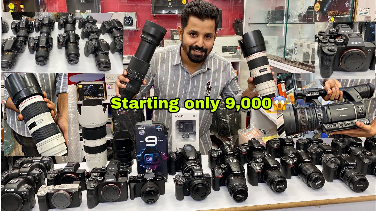 Second hand camera in Mumbai || 😱best camera || 4K📸 camera ,SONY ,NIKON ...