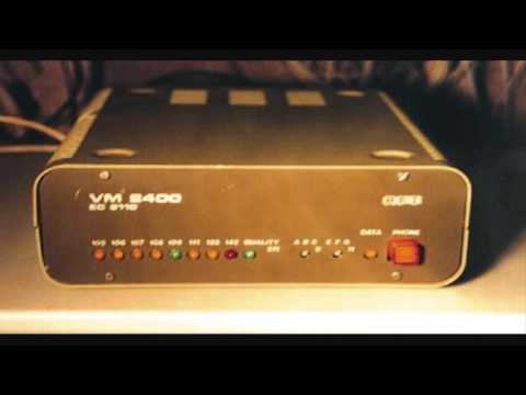 old modem connecting Robotron VM 2400 - YouTube