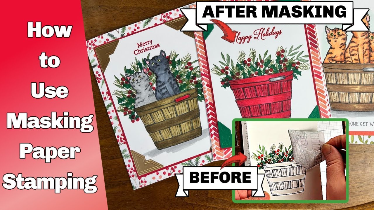 How to Use Masking Paper Stamping: 3 Ways to Create Cards That WOW with ...