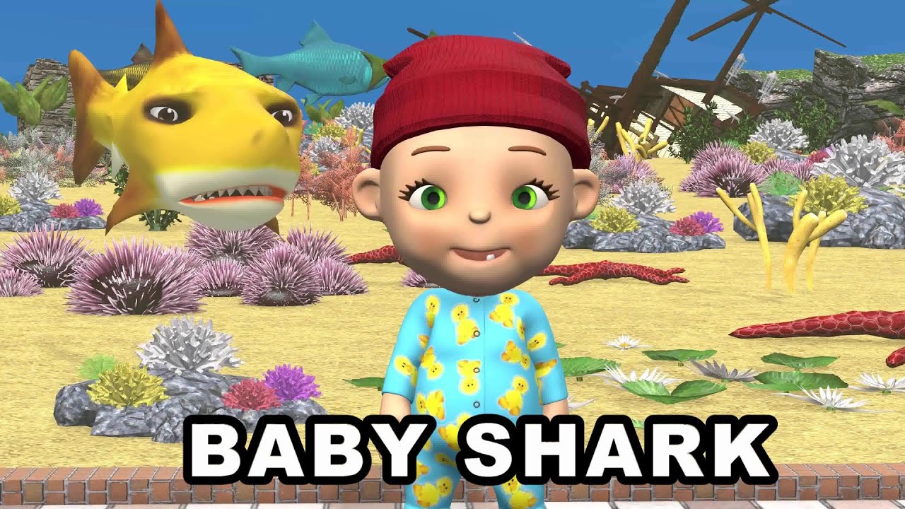 Baby Shark (FAST) - Song for children - YouTube