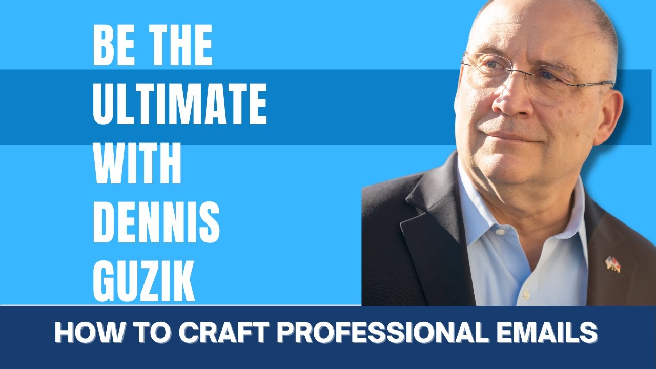 How to Craft Professional Emails - YouTube