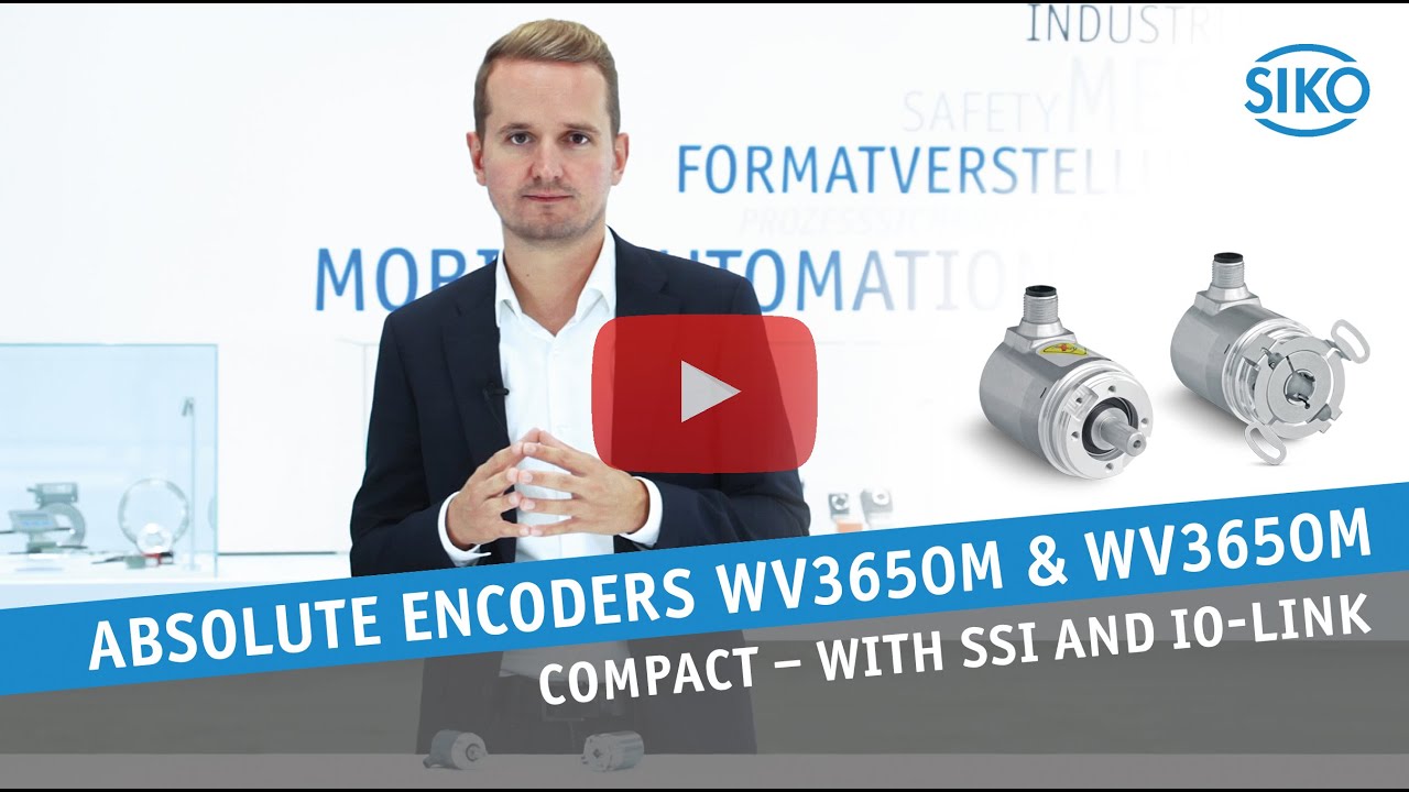 Compact absolute Rotary Encoder for Industry 4.0 | SIKO WV3650M ...