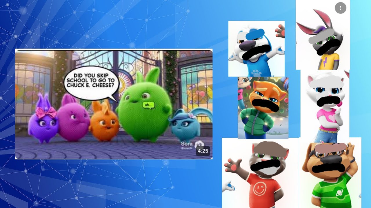 Skip School Sunny Bunnies Ginger - Talking Tom & Friends | Season 6 ...