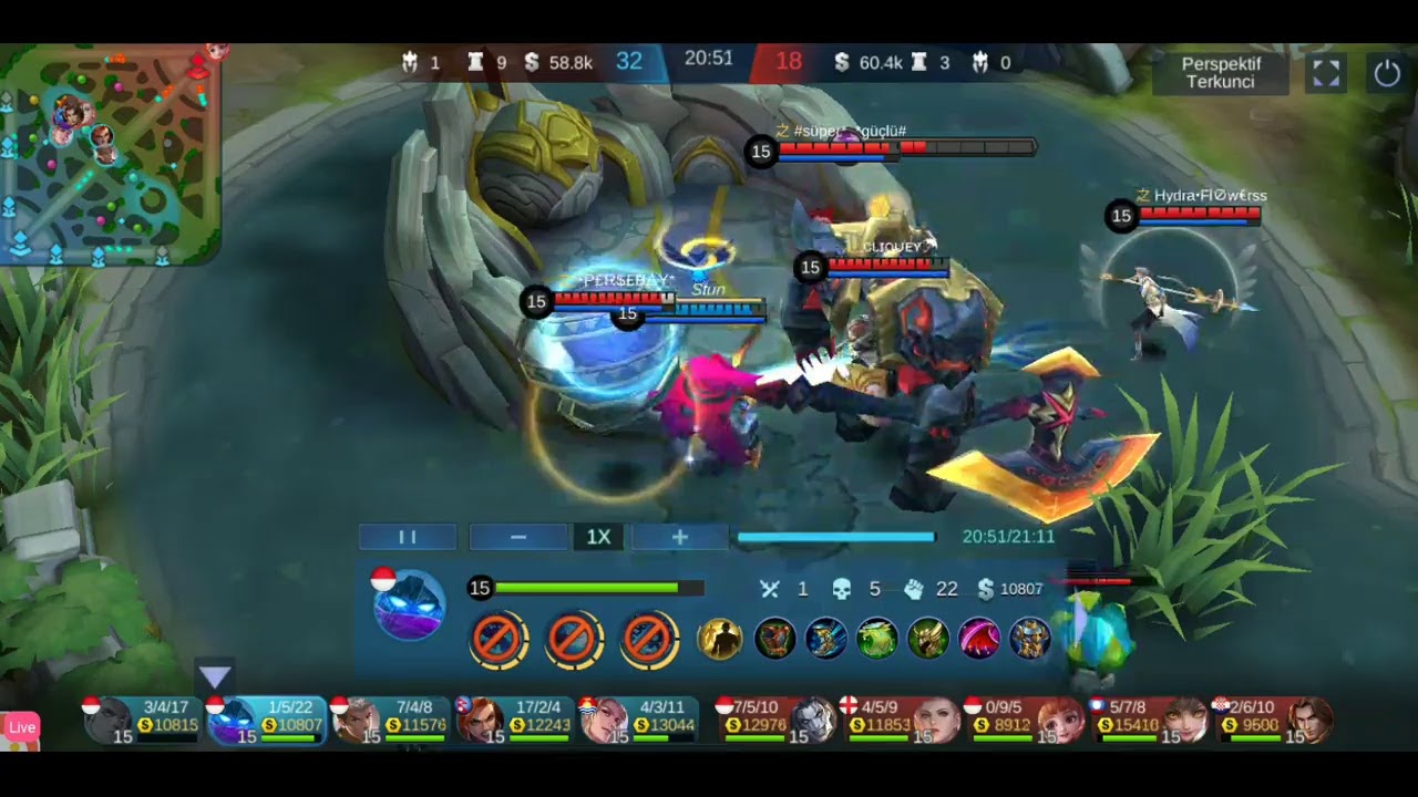 Mobile Legends Custom Party - Estes build MM - YouTube