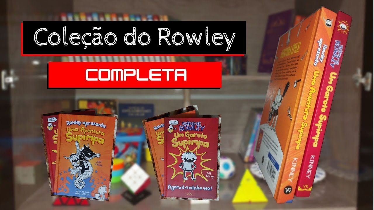 Coleção Completa: Diário do Rowley - 2021 | Além da Estante - YouTube