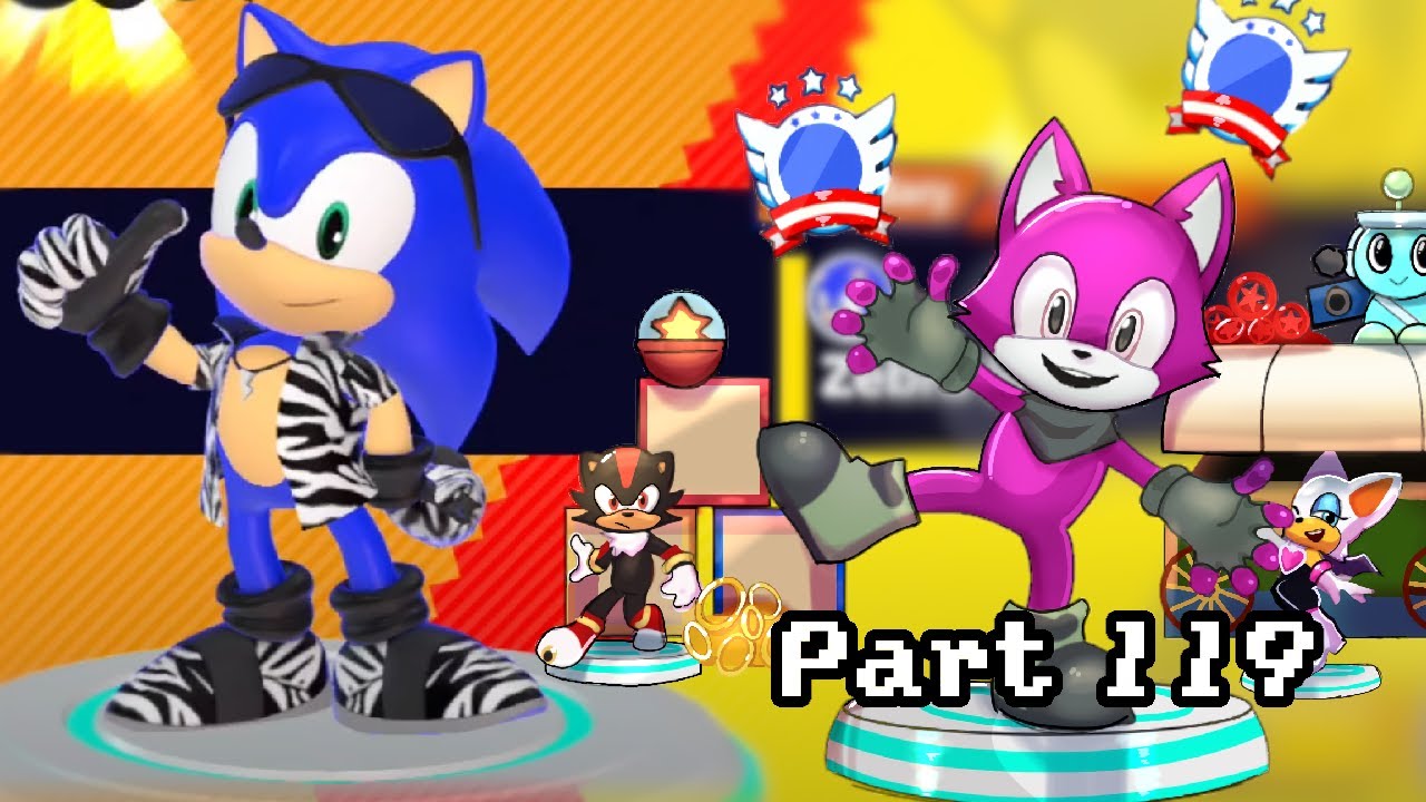 Zebra Sonic Showcase! / Sonic Rumble: Let's Play! / Part 119 - YouTube